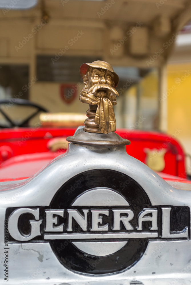 London, England - August 23, 2012: Bruce Bairnsfather's wartime cartoon ...