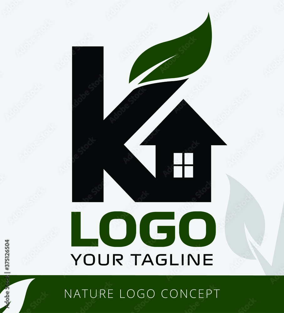 Tree planting logo. illustration of the concept of go green to save the ...
