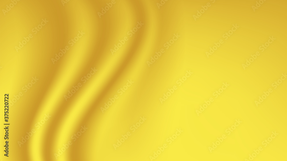 yellow gold gradient and wave curve for luxurious background, golden ...