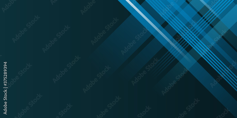 Abstract technology modern blue square geometric pattern background ...