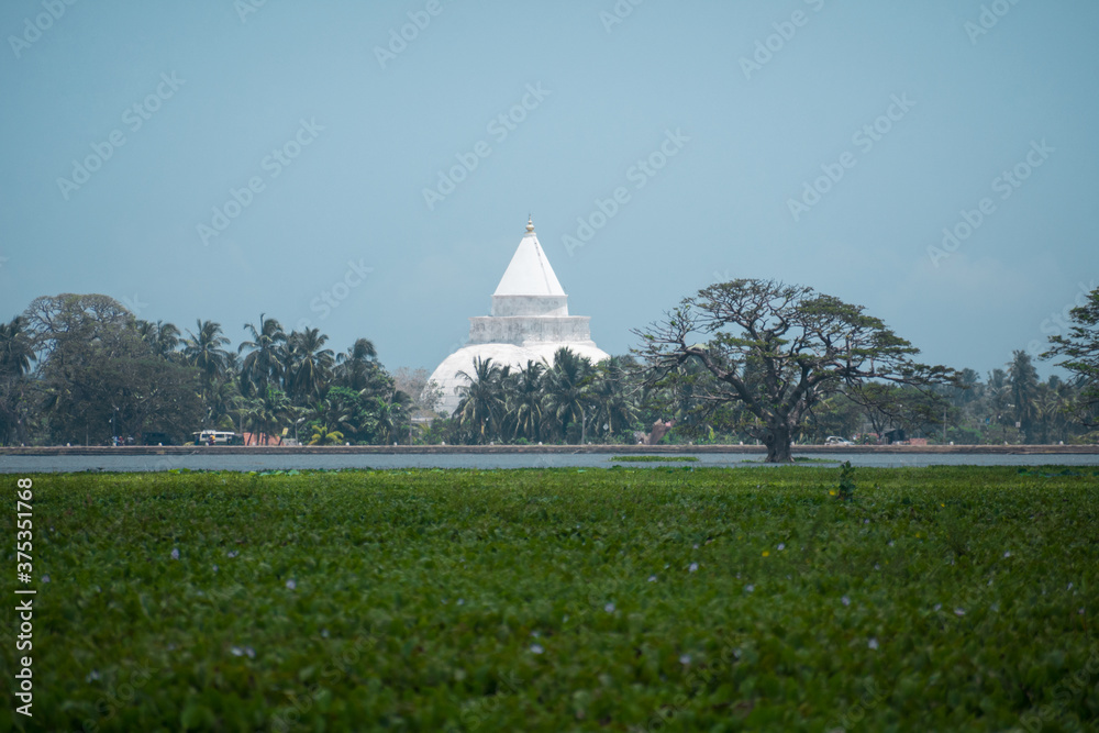 Tissamaharama Raja Maha Vihara. An ancient Buddhist temple in ...