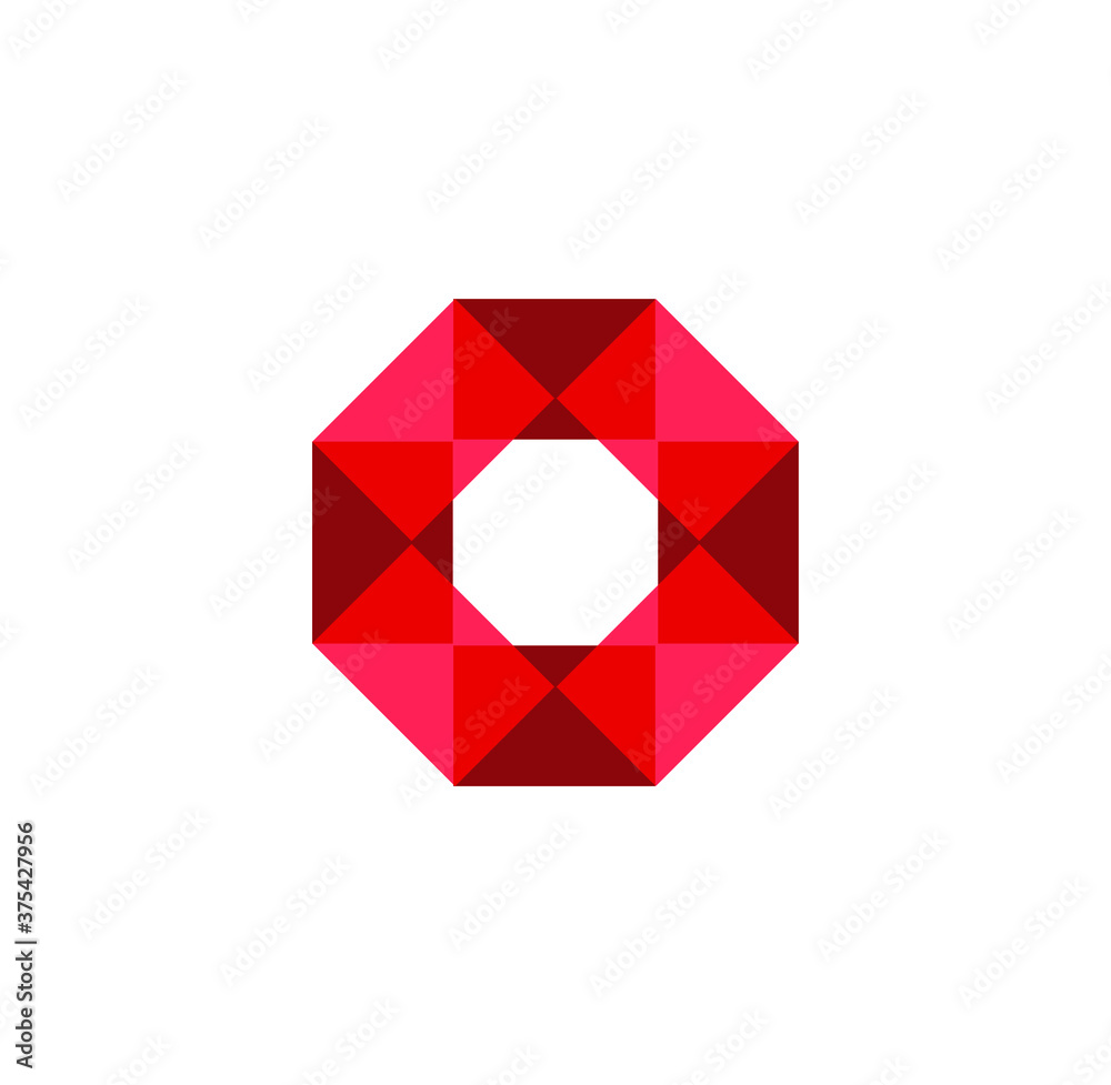 Octagon Symbol Stock Vector | Adobe Stock