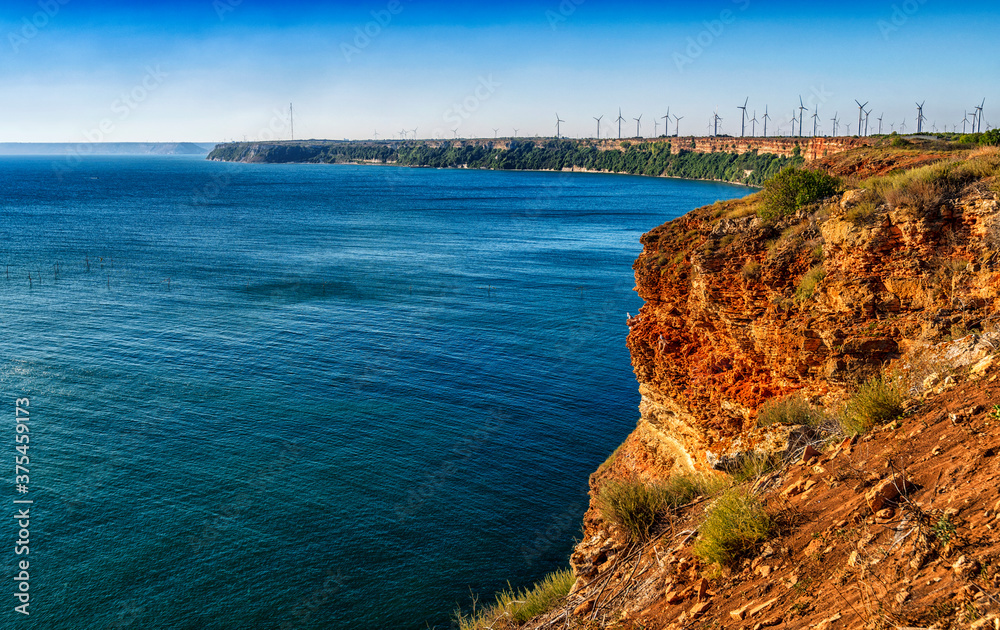 Kaliakra (Bulgarian: Калиакра) is a long and narrow headland in the ...