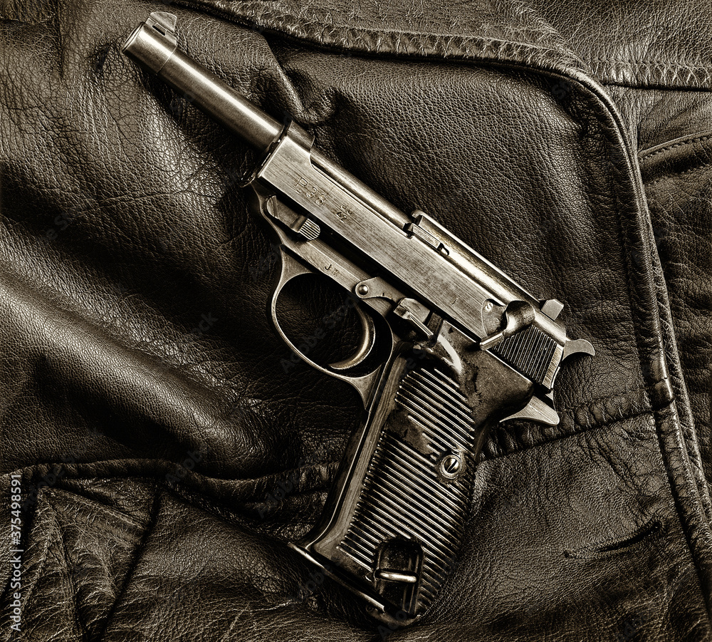 World War II German officers pistol. Stock Photo | Adobe Stock