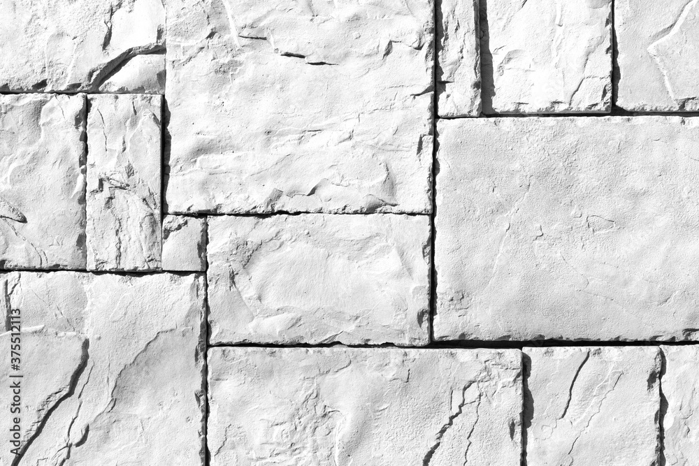 White Stone Cladding Texture