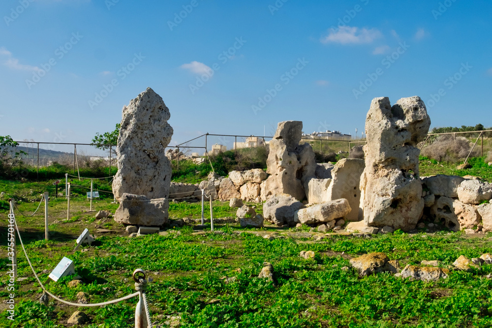The prehistoric megalithic stone complex on Malta island is older than ...