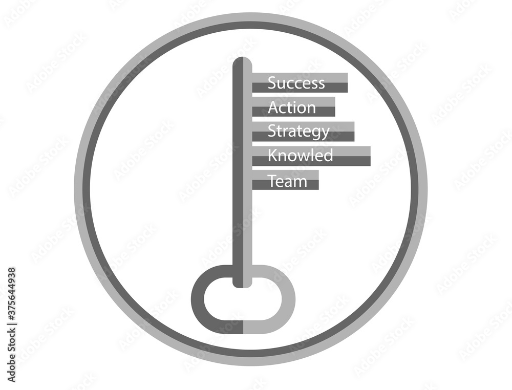 Stages in the team so that later you can achieve success Stock Vector ...