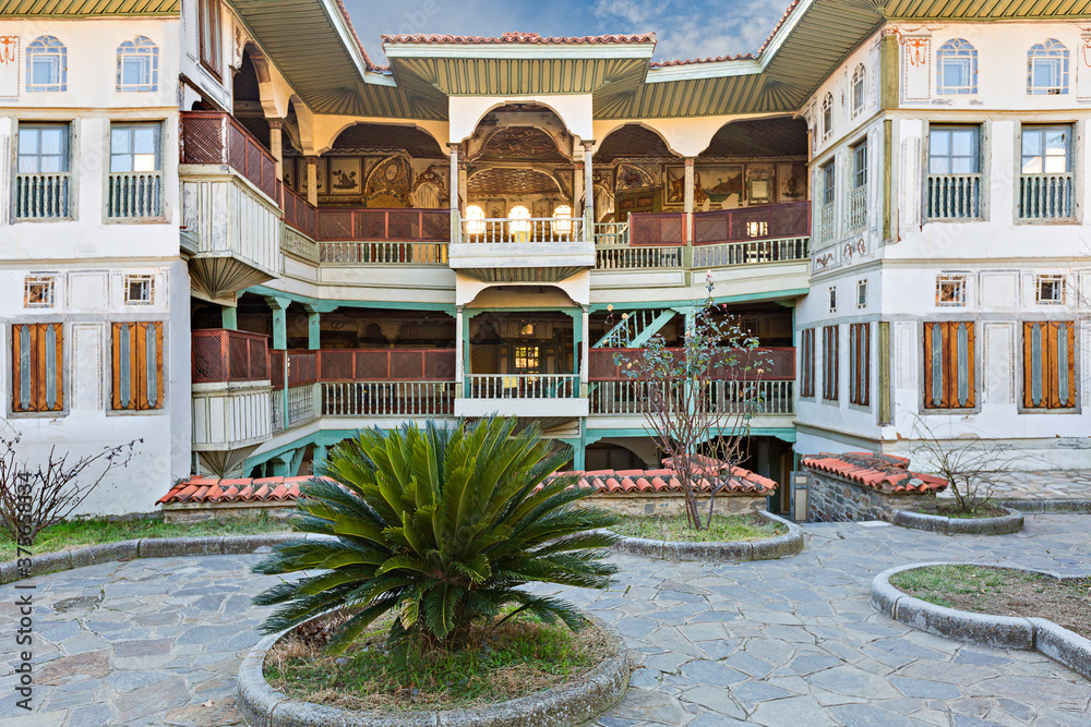 Restored Ottoman house known as Cakiraga Mansion, in Birgi, Turkey ...