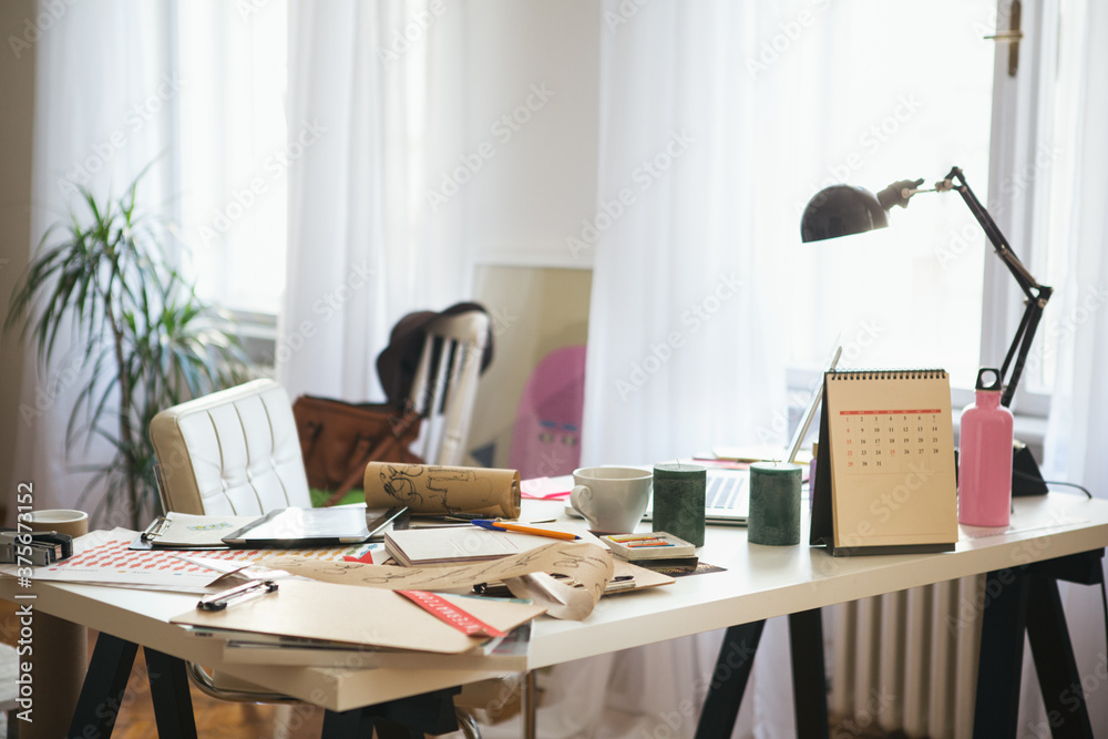 Office at Home Stock Photo | Adobe Stock