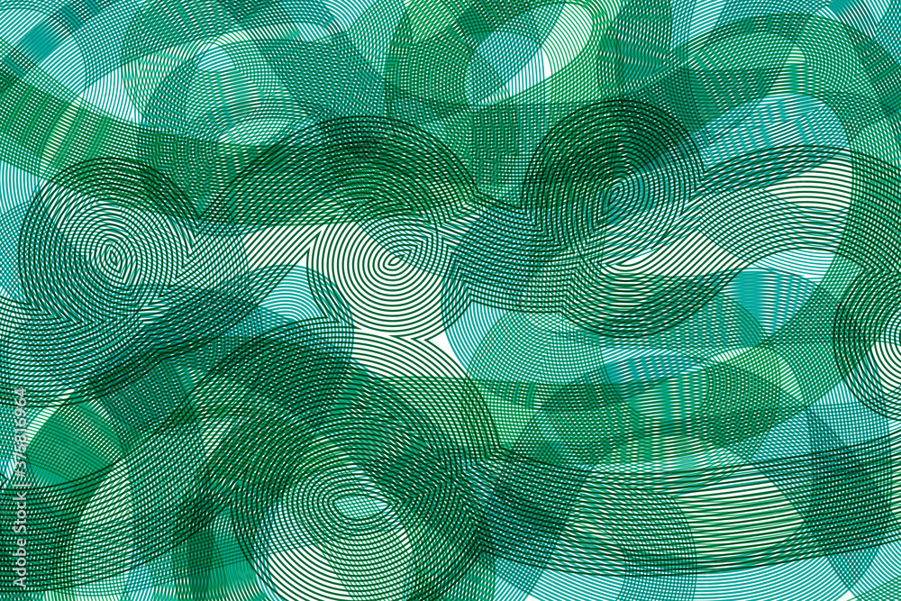 Abstract green lines without direction is a free pattern for background ...
