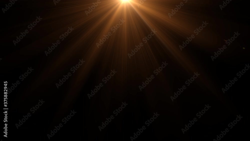 sun light lens flares art animation background Stock Video | Adobe Stock