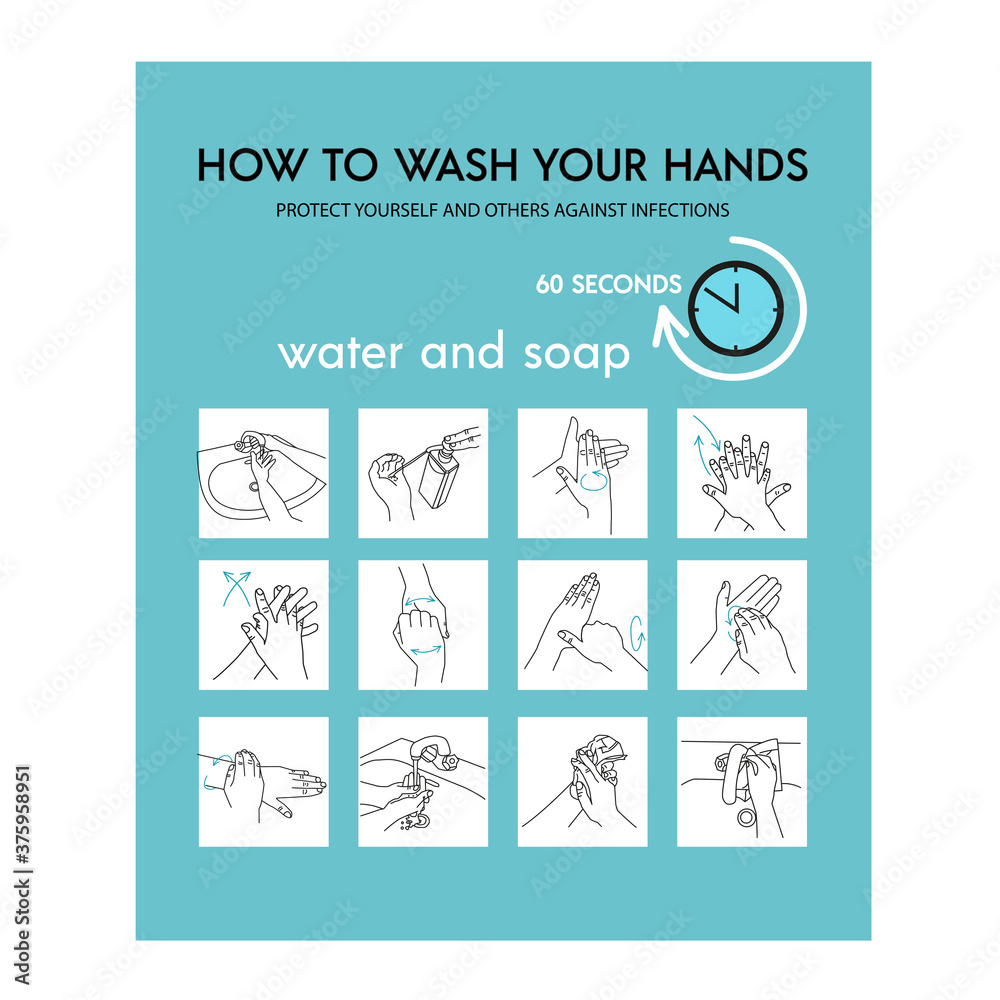 How to use hand sanitizer step by step instructions and guidelines ...