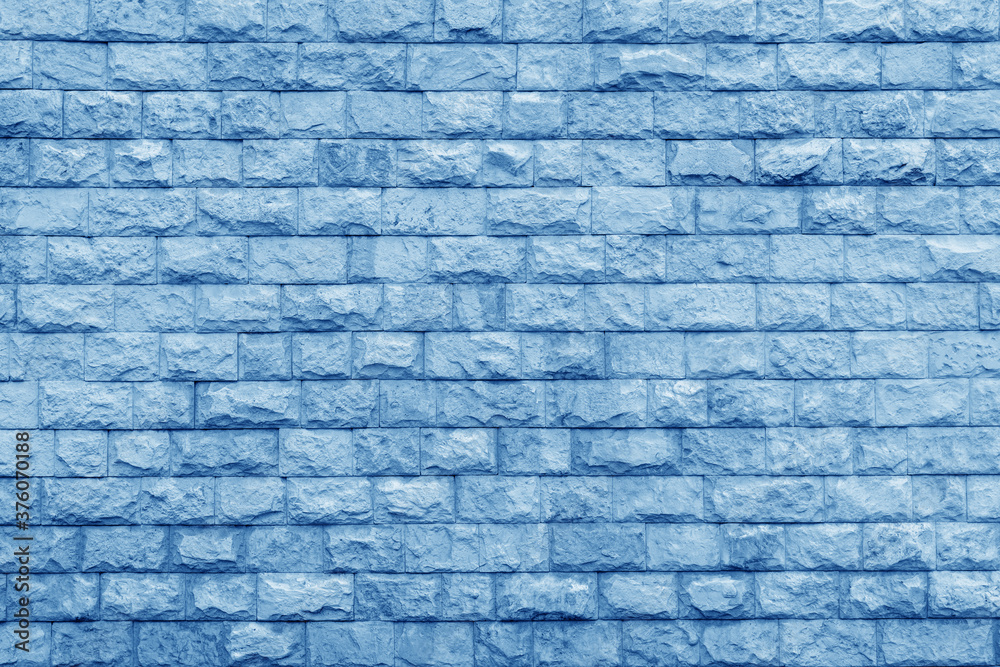 Pastel blue brick building wall texture background for design Stock ...