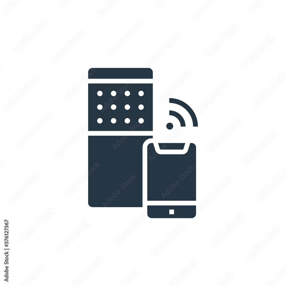 smart switch icon. Glyph smart switch icon for website design and ...