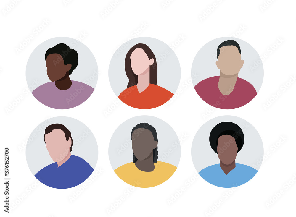 Profile Picture Vectors Stock Vector | Adobe Stock