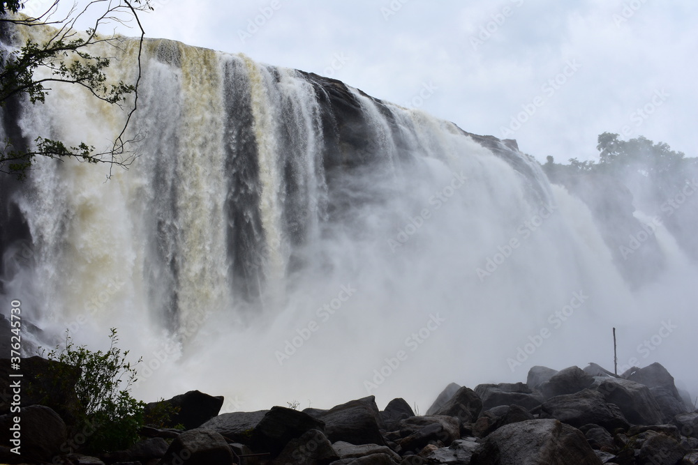Athirappilly Water Falls in Kerala India Stock Photo | Adobe Stock