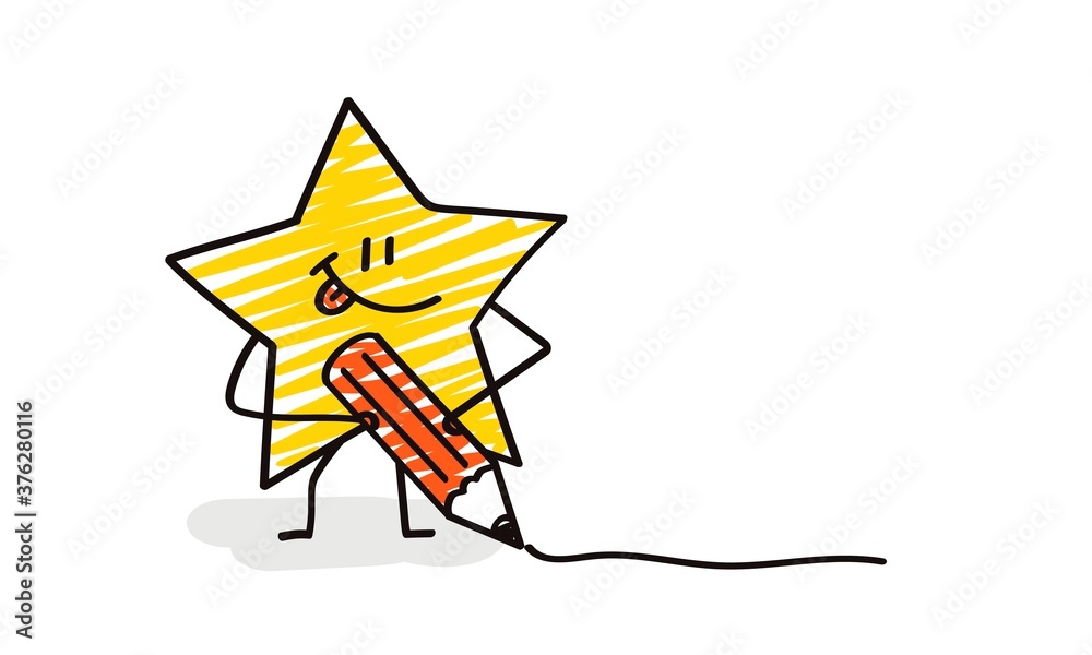Star Stick Figures