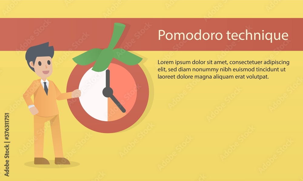 Pomodoro technique concept,Setting goals and reward yourself for work ...