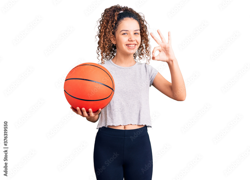 Basketball Symbol Girl
