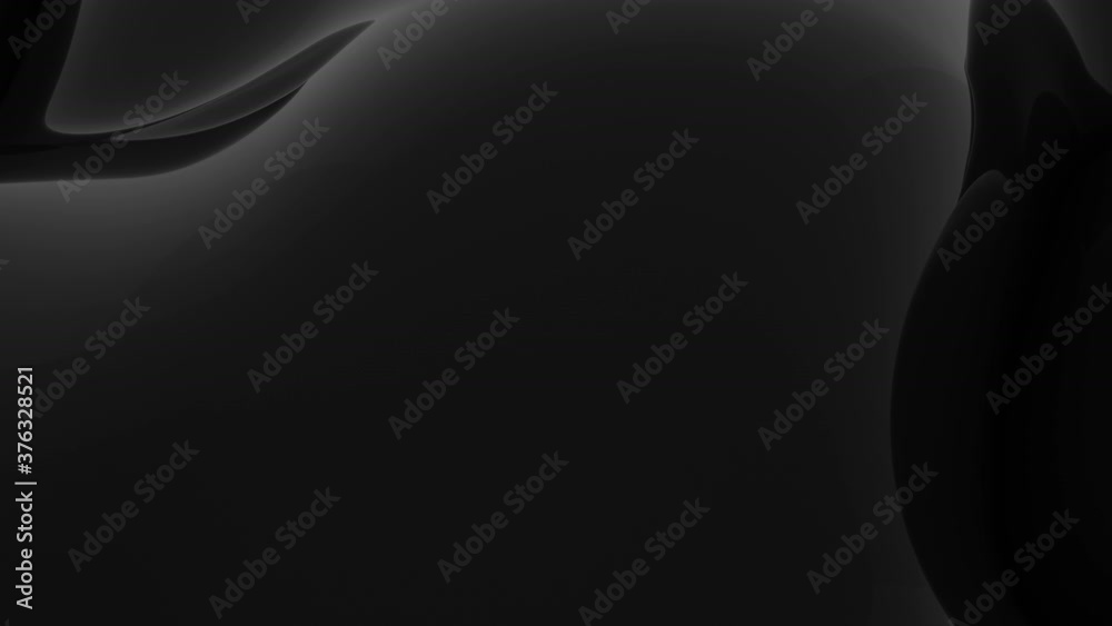 Abstract black background looping animation. Slow motion smooth black ...
