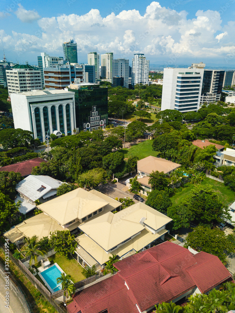 Ayala Alabang and Madrigal Business Park in Muntinlupa, Metro Manila ...