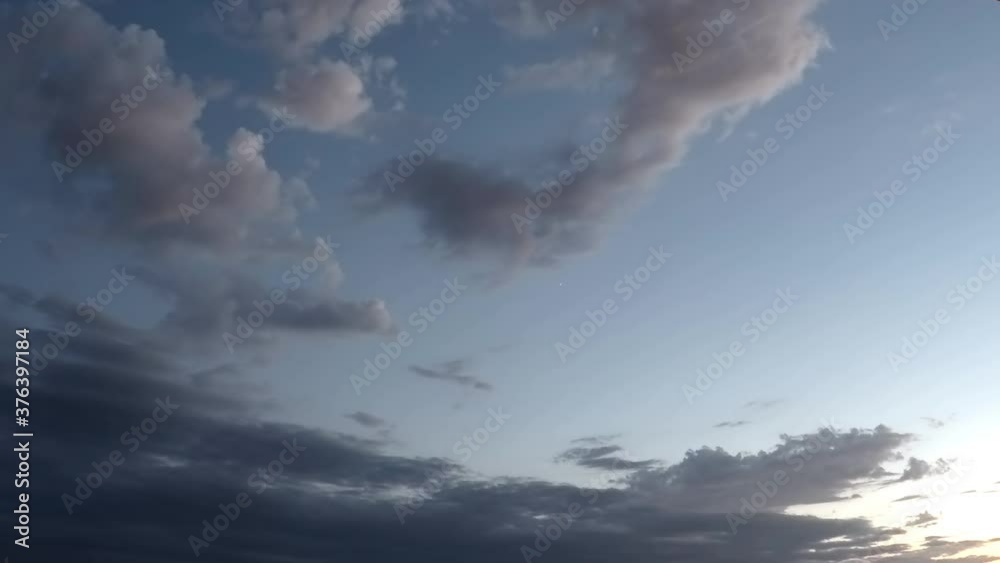 Real time lapse sunset sky – 08 ready to insert in your #vfx works as a ...