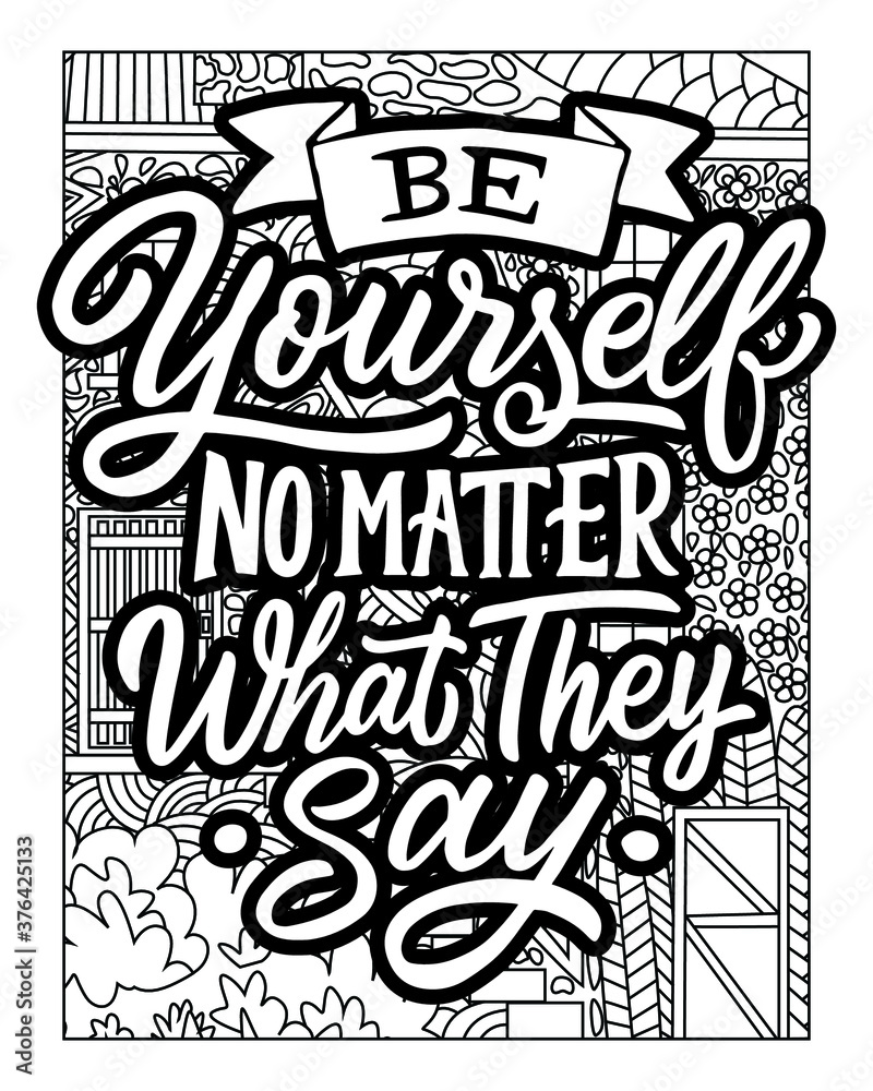 motivational quotes coloring book pages.inspirational quotes coloring ...