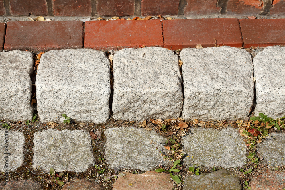 Bordsteinkante, Bordstein, Bordsteine, Fußweg, Deutschland Stock Photo ...
