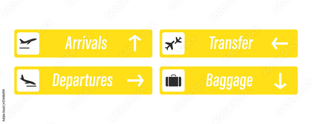 Airport Signs Check In