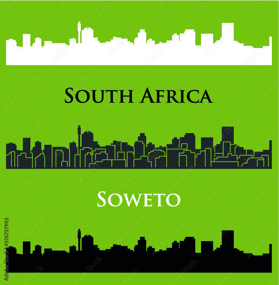 Soweto, South Africa Stock Vector | Adobe Stock