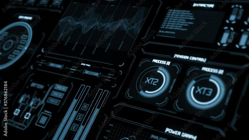 Futuristic interface/Digital perspective screen/Ultra detailed abstract ...