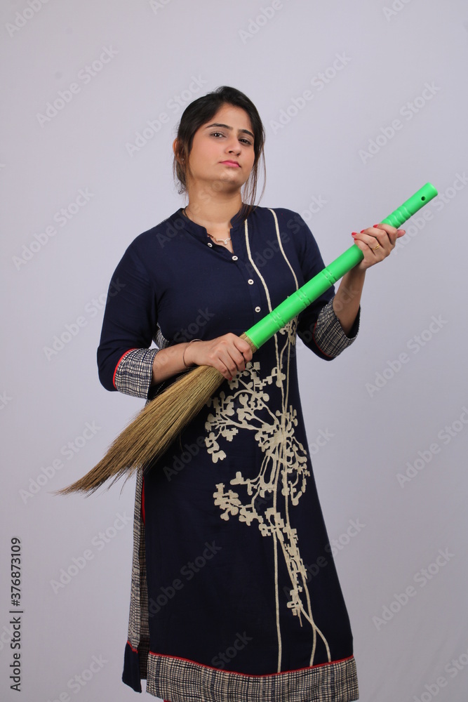 Indian Sweeping Broom