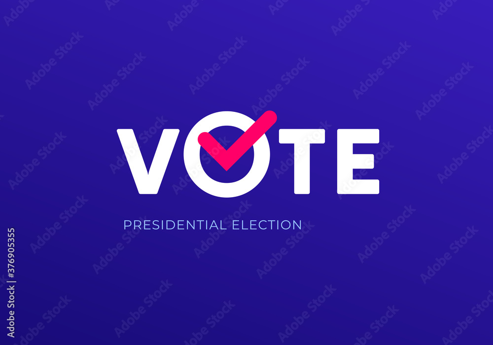 Democratic vote and election day concept. Vetcor flat illustration ...
