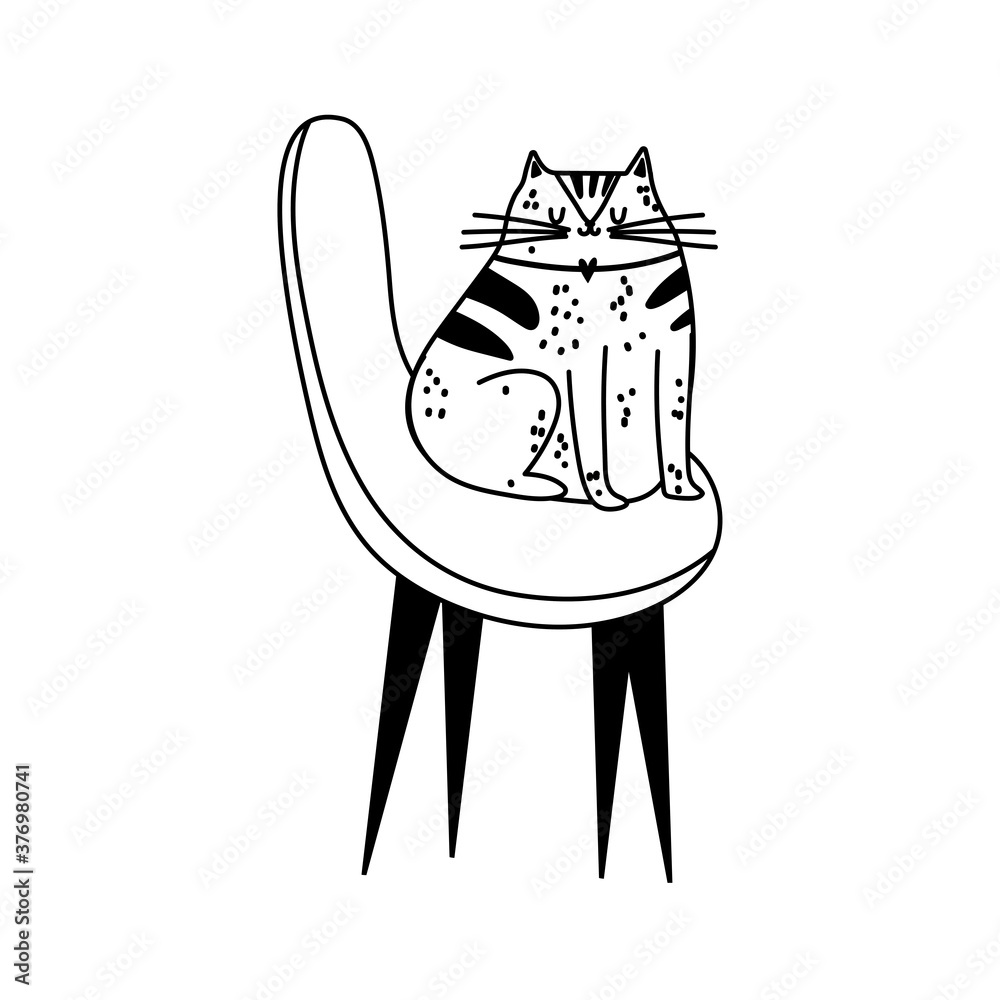 Sitting Cat Icon