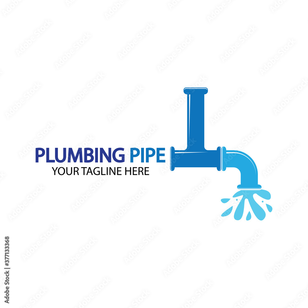 Pipe Plumbing logo vector Design Template,Plumbing logo vector design ...