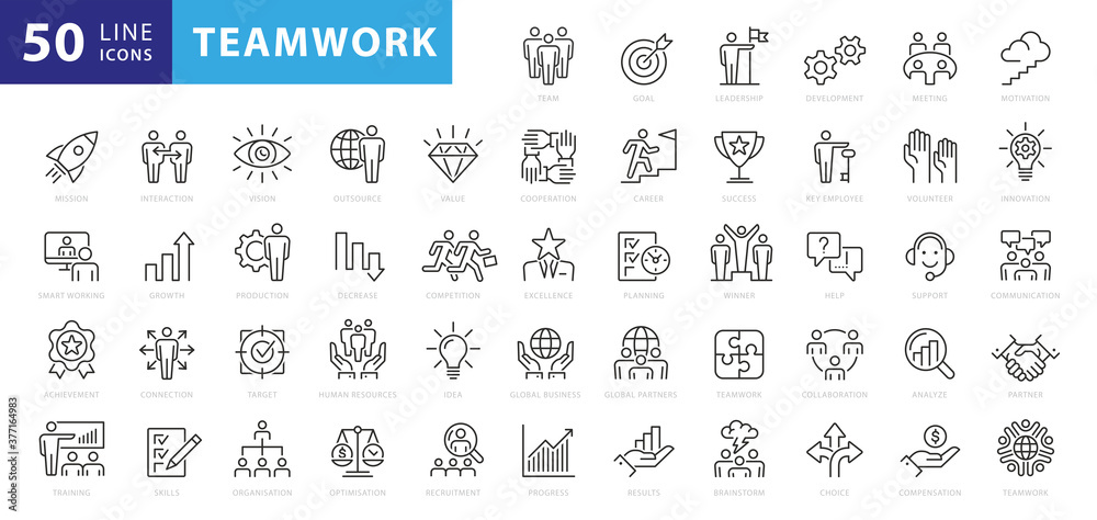 Simple flat icon for visualisation of Mission, Vision and Values of ...