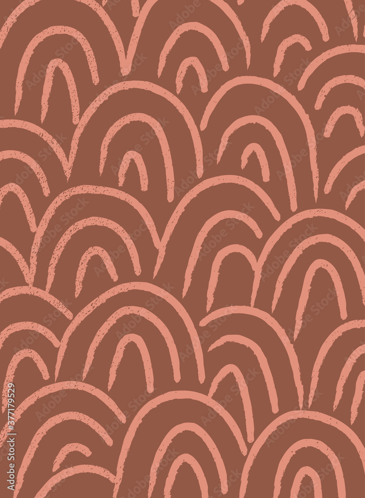 Abstract contemporary aesthetic background. Geometric balance shapes ...