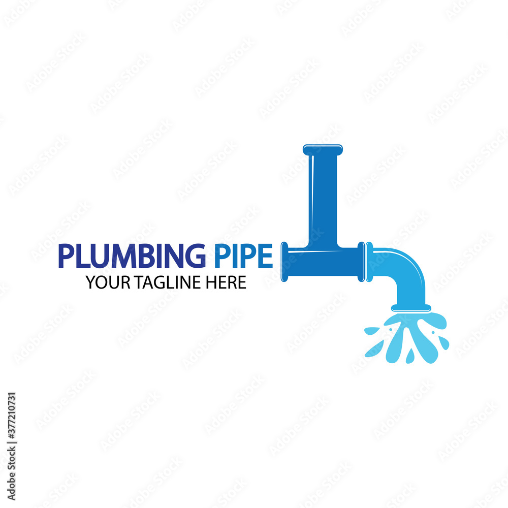 Pipe Plumbing logo vector Design Template,Plumbing logo vector design ...