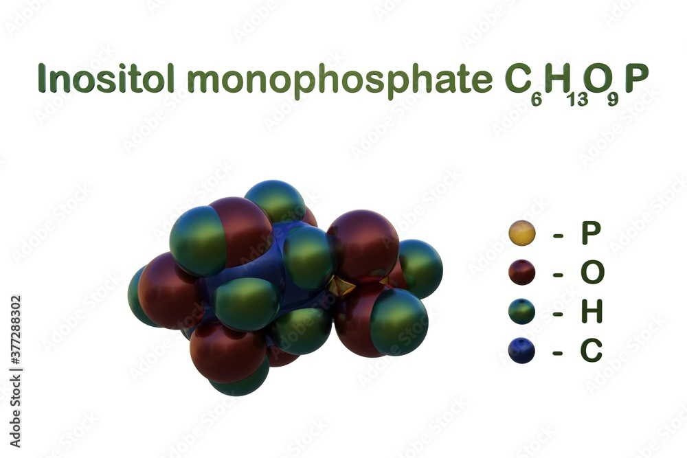 Structural chemical formula and space-filling molecular model of ...