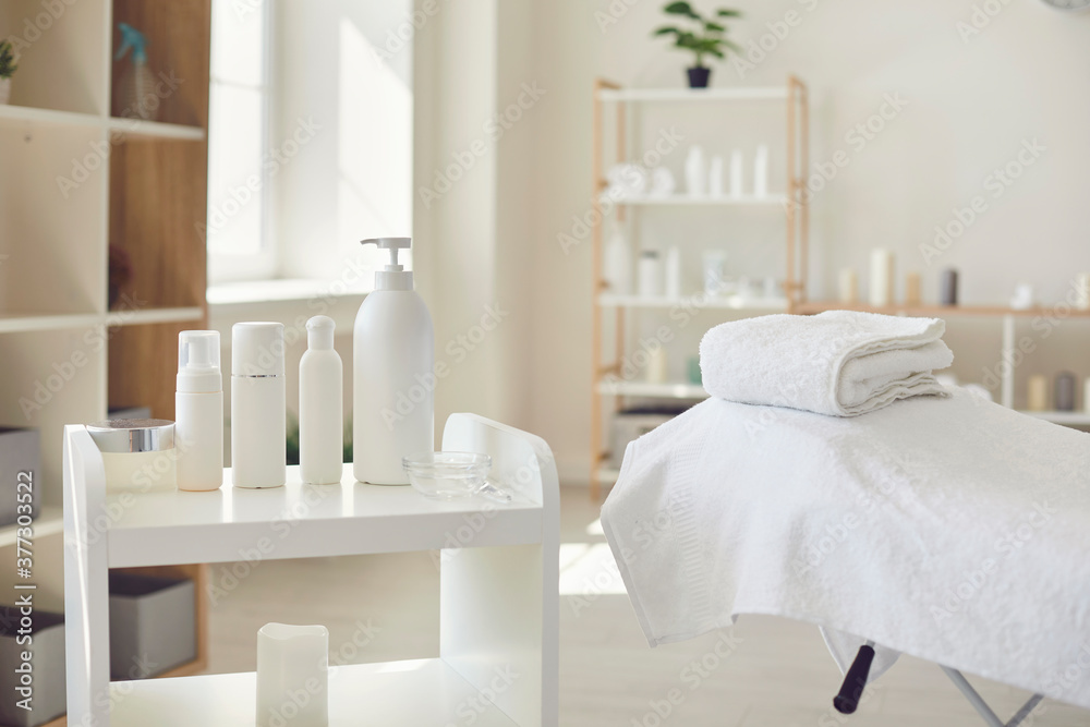 White Spa Bedroom