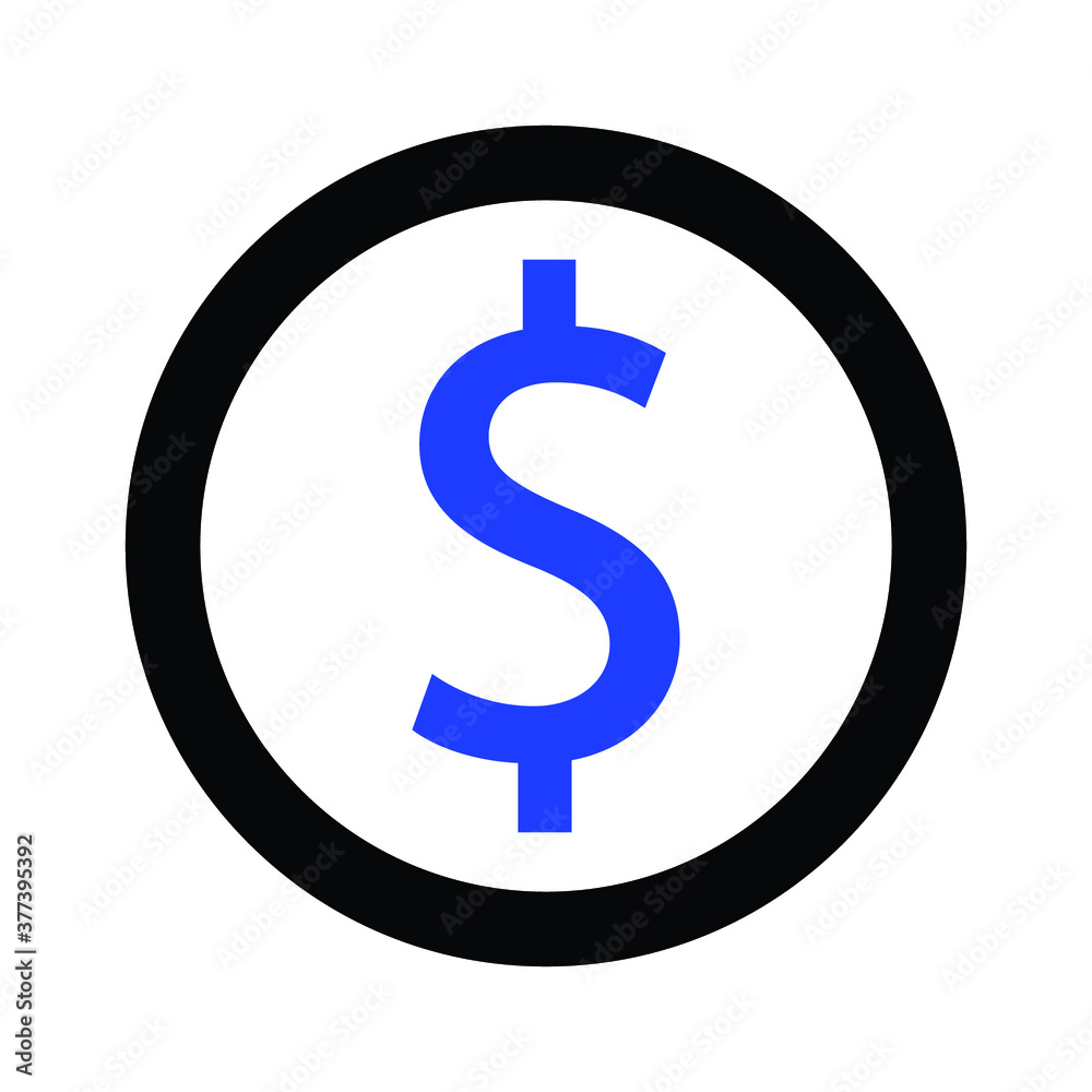 dollar sign isolated on transparent background. dollar icon for your ...