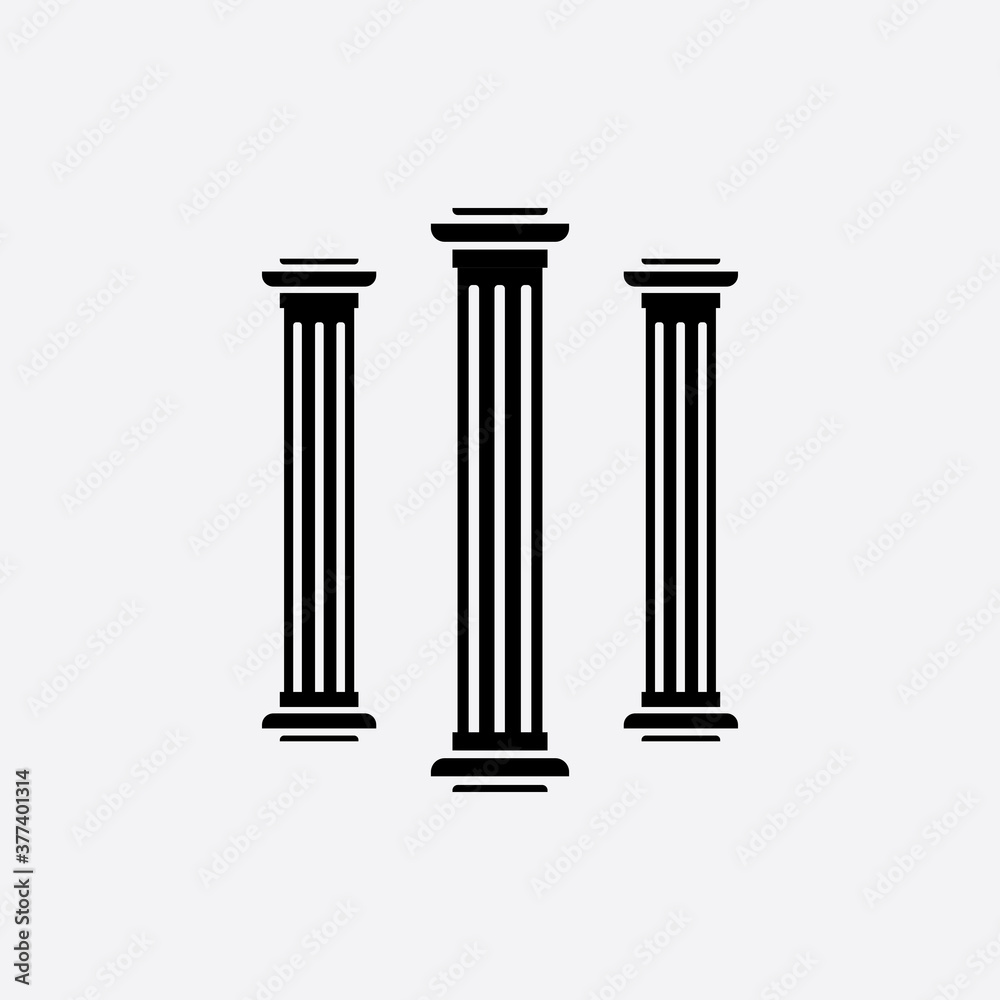 Greek Pillar Logo