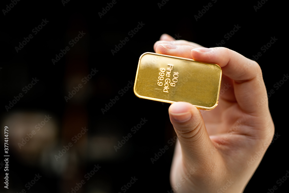 Gold bar Stock Photo | Adobe Stock