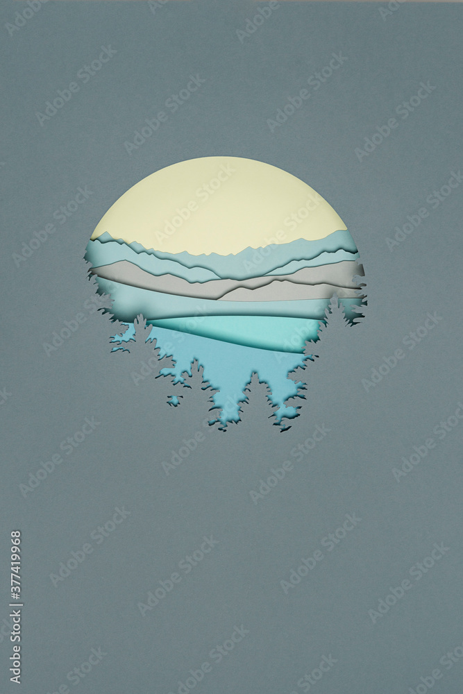 Paper background landscape Stock Photo | Adobe Stock