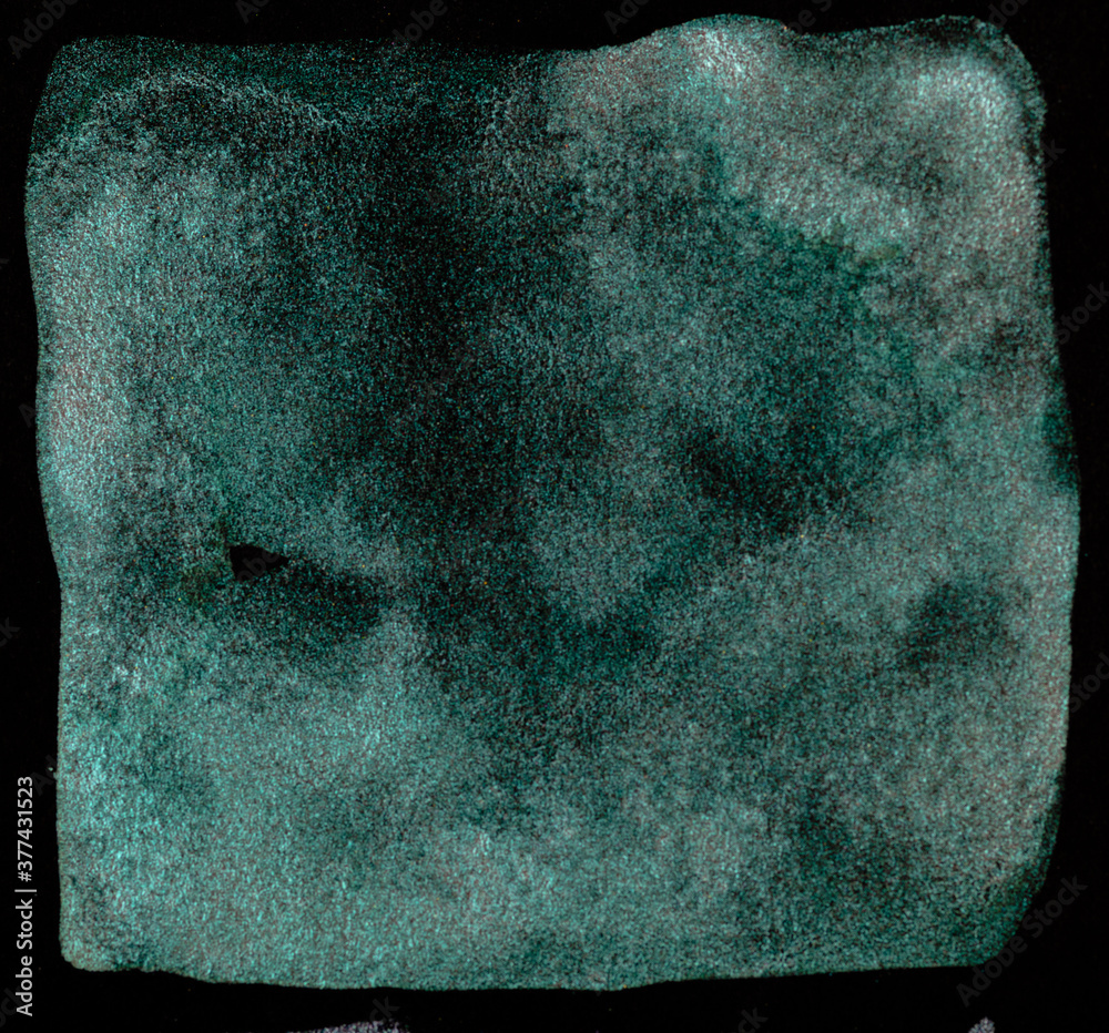 Metallic green color texture painting watercolor background Stock Photo ...