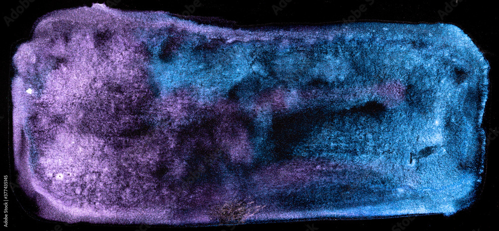 Metallic purple - blue gradient texture painting watercolor Stock Photo ...