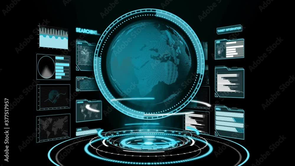 Futuristic user interface dashboard for big data analytic in ...