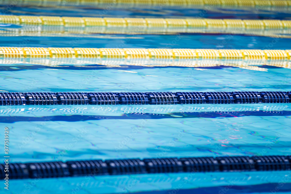 Swimming pool and splitting paths Stock Photo | Adobe Stock