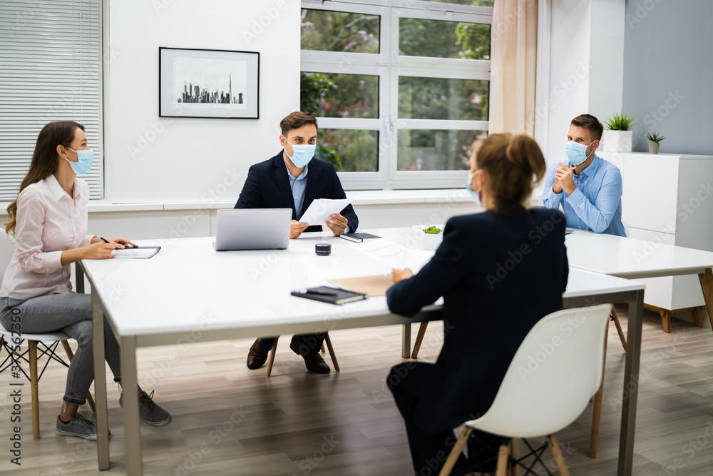 Job Interview Business Meeting Stock Photo | Adobe Stock