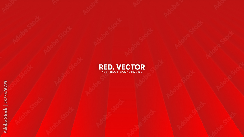 Vetor do Stock: 3D Vector Perspective Smooth Lines Deep Red Abstract ...